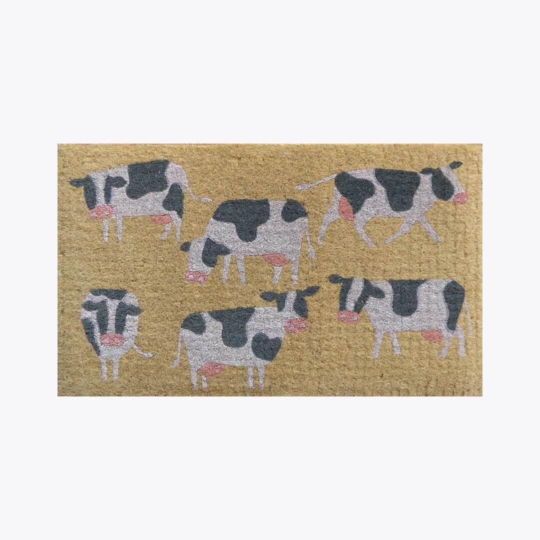 Cows Doormat | Fun & Durable Farmhouse Style Entry Mat – Doormat Designs