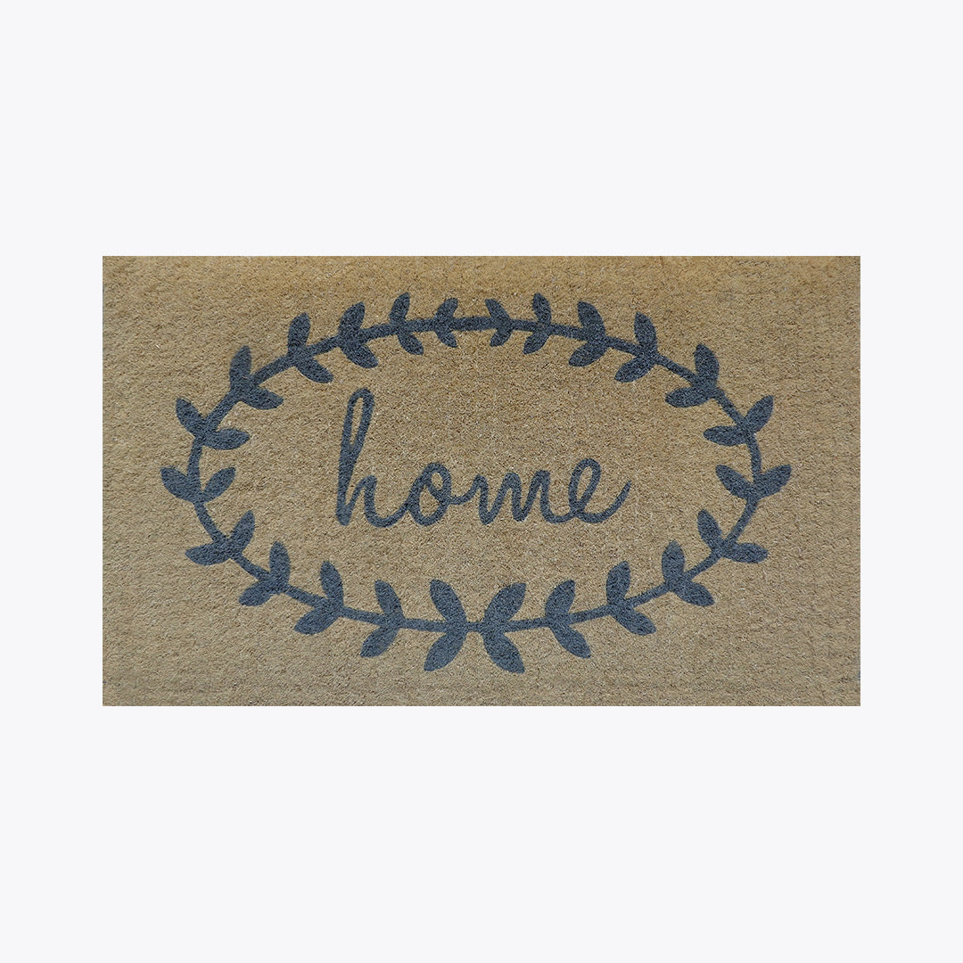 Home Wreath Doormat | Durable & Charming Entry Mat – Doormat Designs