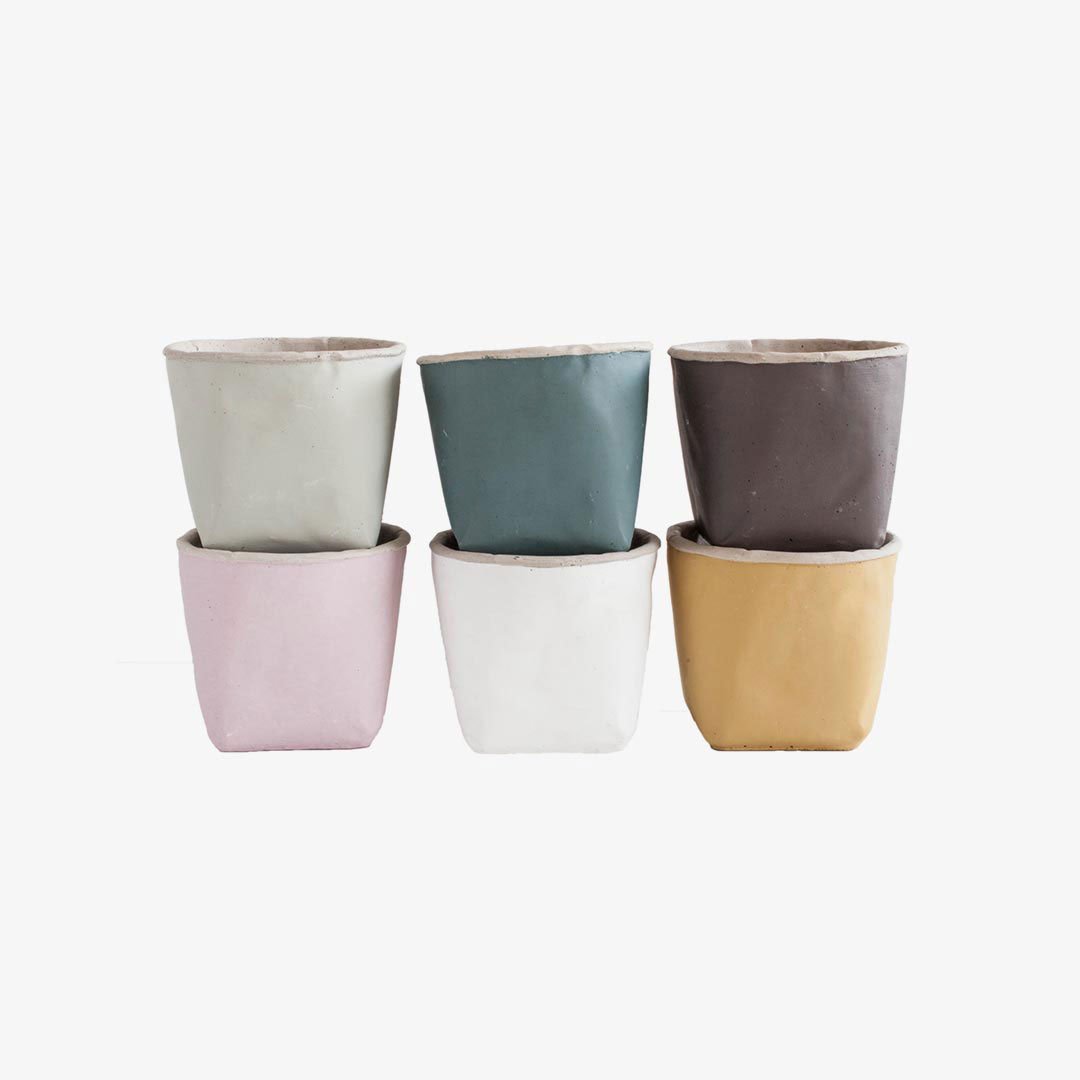 Colour Pots Set 12 – Doormat Designs